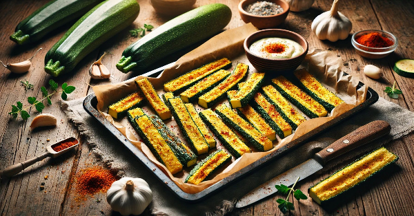 Bastonase De Dovlecei La Cuptor Reteta De Post - infoc.ro