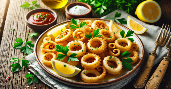 Inele De Calamar La Cuptor Reteta Usoara - infoc.ro