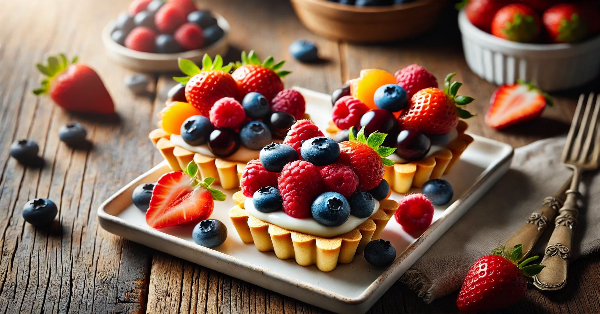 Mini Tarte Cu Fructe Reteta De Desert Usor Si Delicios - infoc.ro