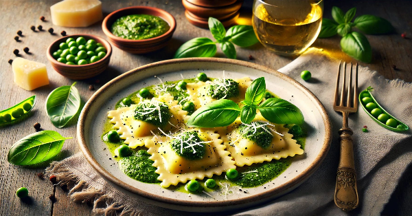 Ravioli Cu Sos Pesto De Busuioc Reteta Aromata Si Delicioasa - infoc.ro
