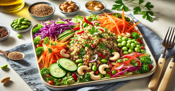 Salata De Quinoa In Stil Thailandez Reteta Exotica Si Sanatoasa - infoc.ro